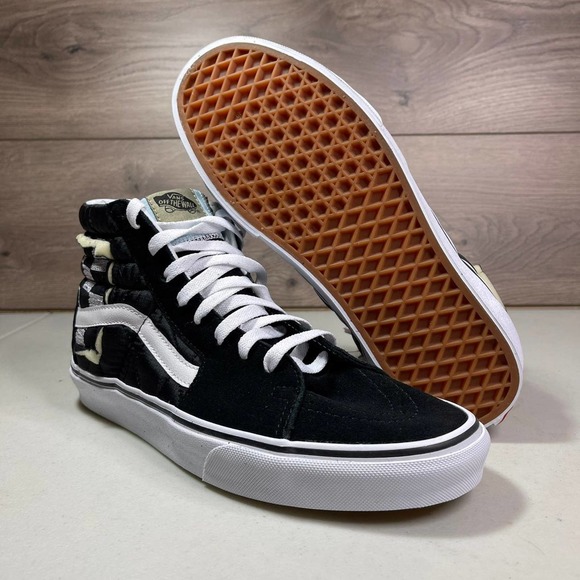 Vans | Shoes | Vans Sk8hi Mixed Quilting Black White | Poshmark